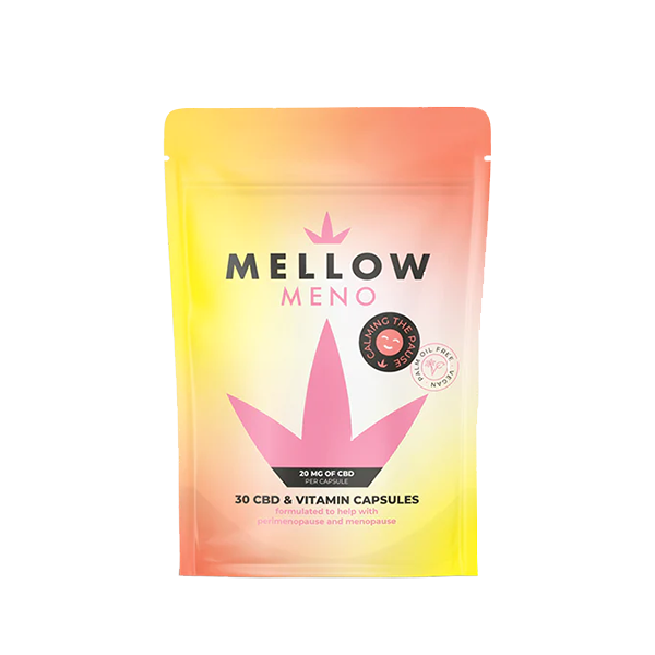 Canax 600mg Broad Spectrum Mellow Meno CBD & Vitamin Capsules - 30